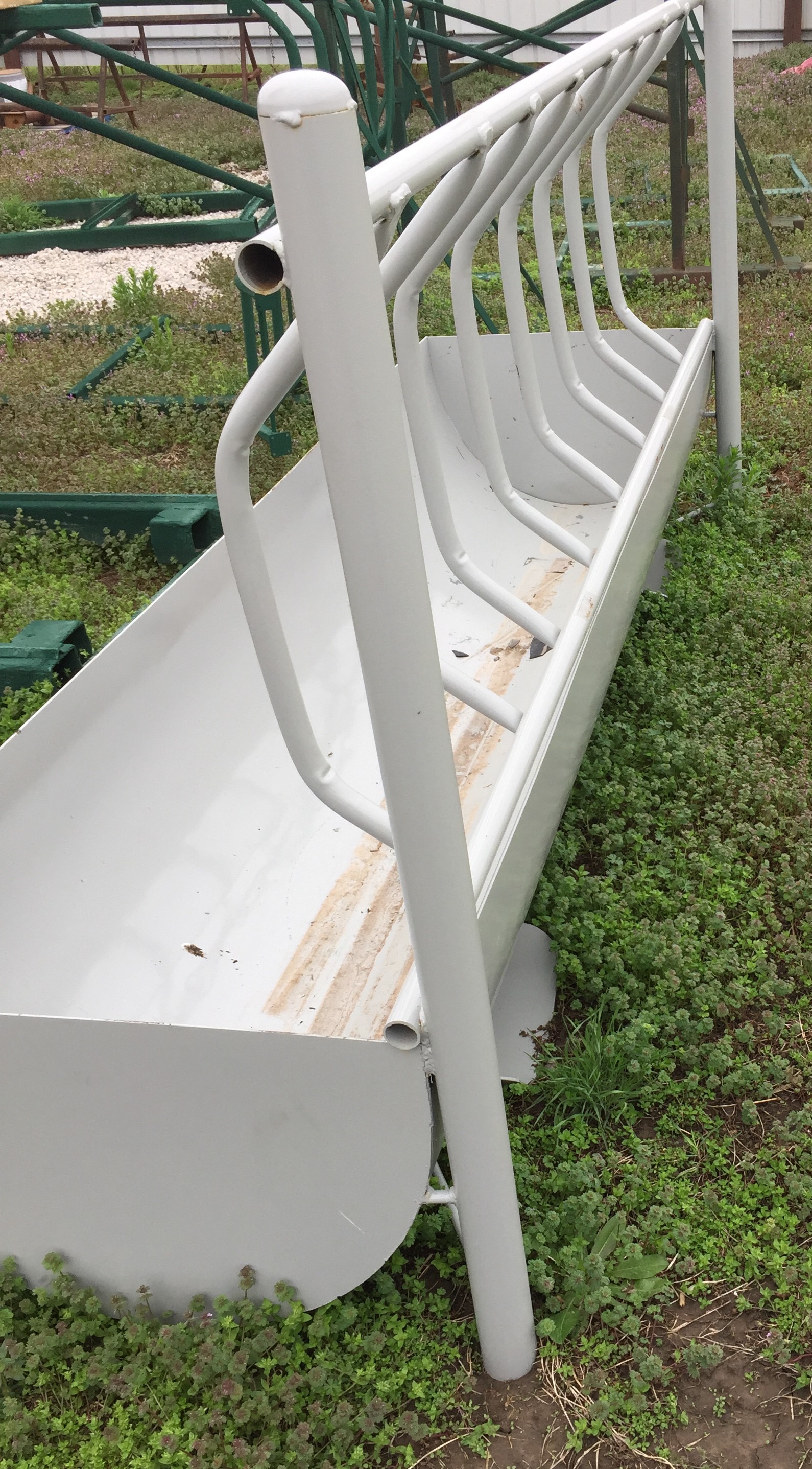 Rolled Steel Feed Bunks Fenceline Feed Bunks Portable Feed Bunks